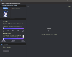 【無償ソフト】イラストを画像生成AIから守る[Glaze] | きゃんばすクラスタ